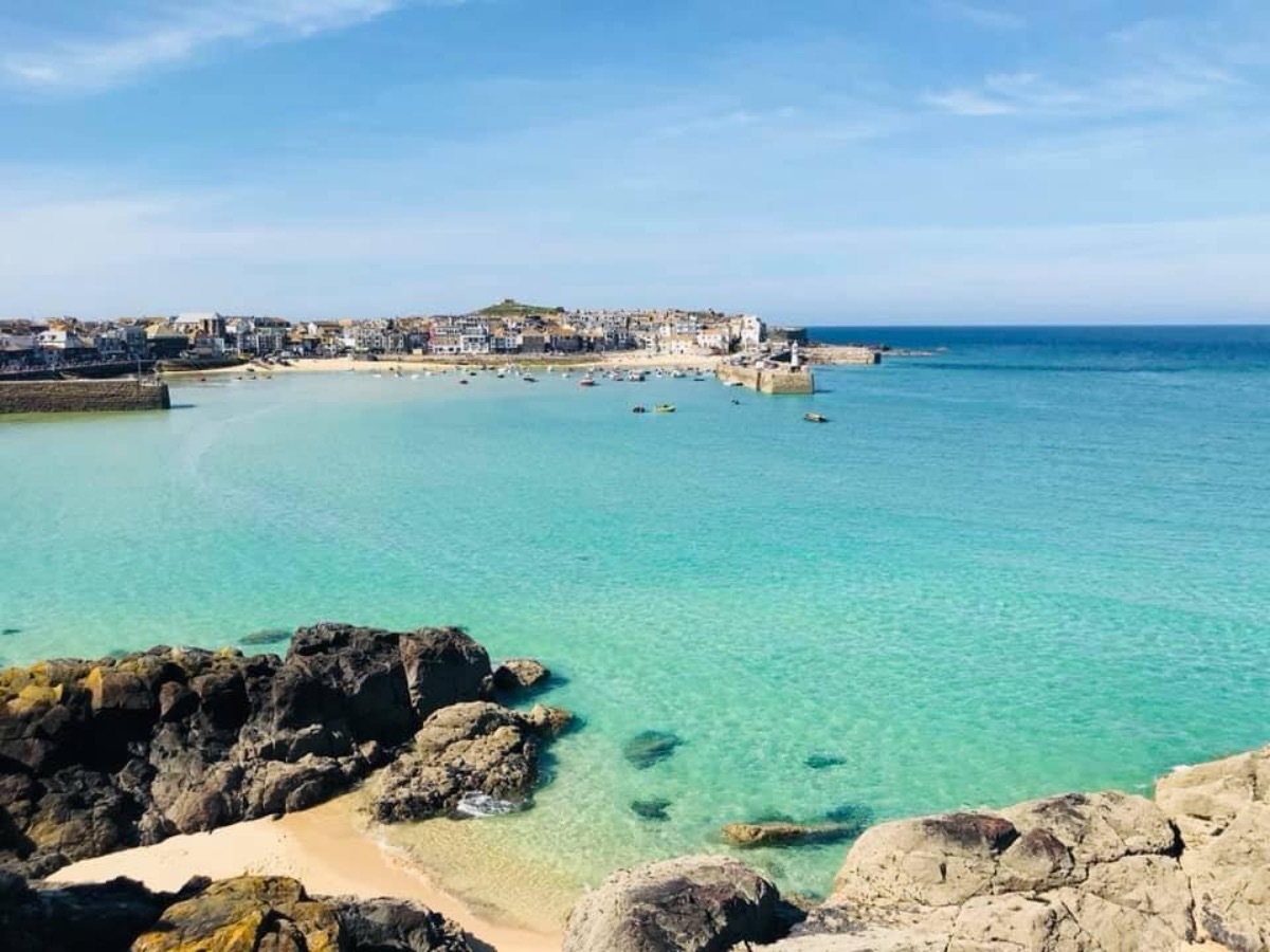 Waves End, Amazing sea views of St Ives & Hot Tub - Holiday House in St ...